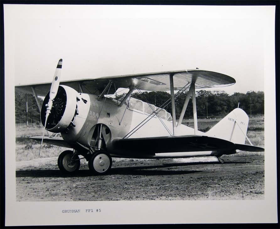 Photograph of Grumman FF1 Fifi Biplane | Americana - 20th Century ...